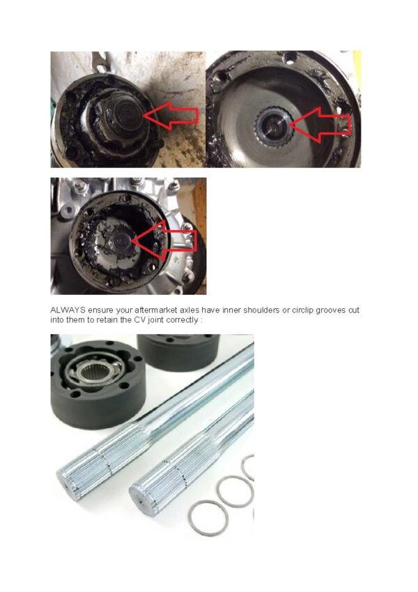 Information & instructions | RFC Parts - Conversion Auto Parts and ...